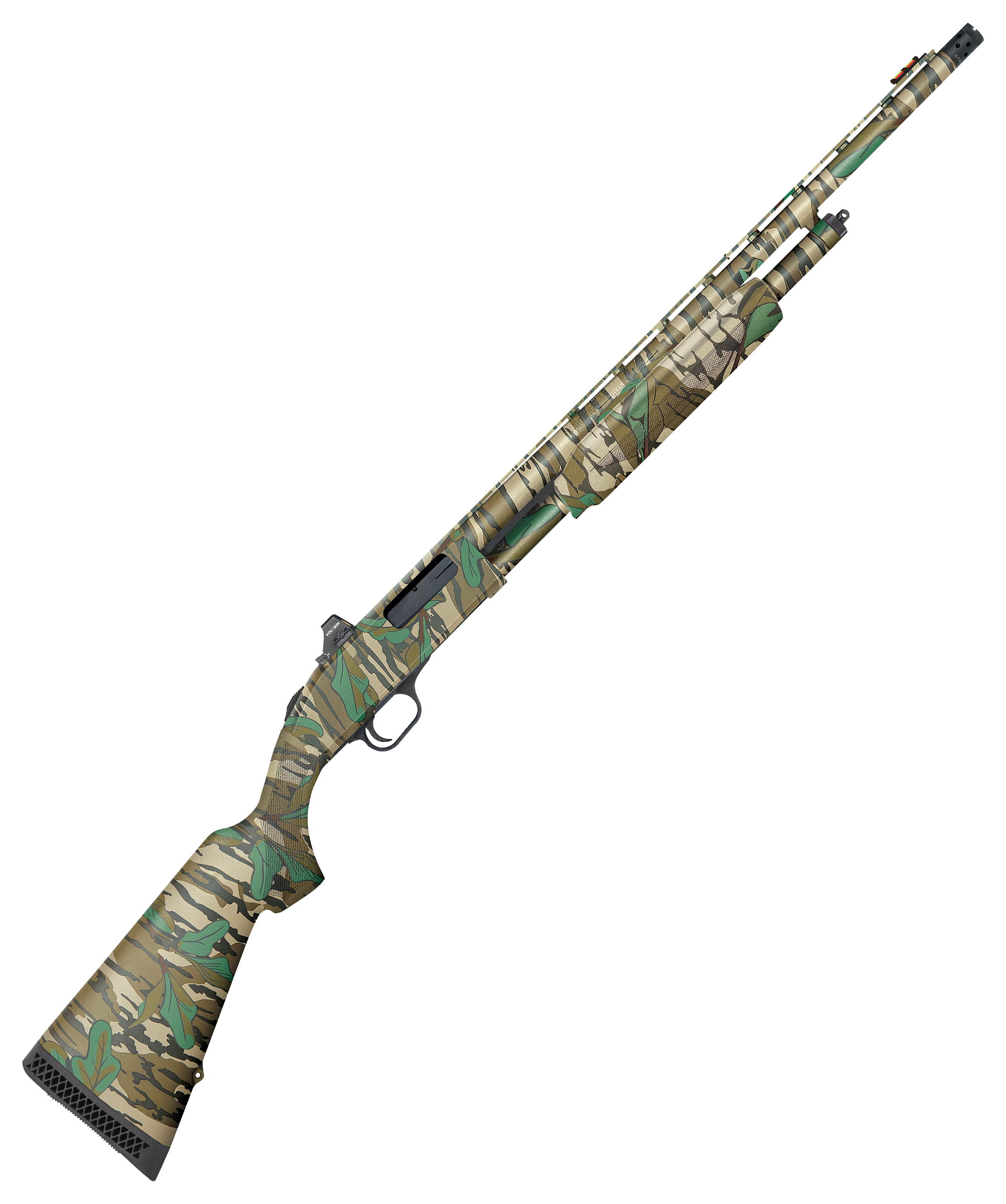 Mossberg 500 Turkey Optics-Ready Pump-Action Shotgun with Holosun Micro ...